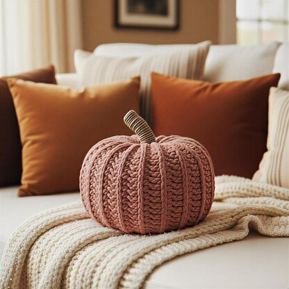 Pumpkin Pillow | LoveCrafts