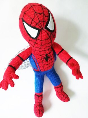 Spider-Man Knitting pattern by MamaKlaraToys | LoveCrafts