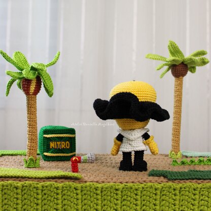 Doctor Neo Cortex – PDF Crochet Amigurumi Pattern (Chibi Evil Scientist ...