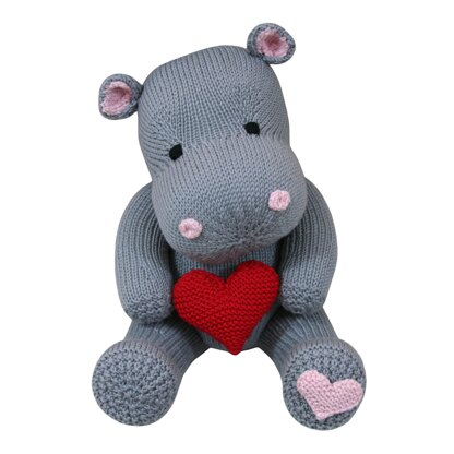 Hearts (Knit a Teddy) Knitting pattern by Knitables | LoveCrafts