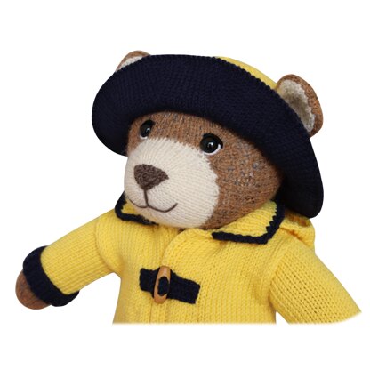 Raincoat (Knit a Teddy) Knitting pattern by Knitables | LoveCrafts