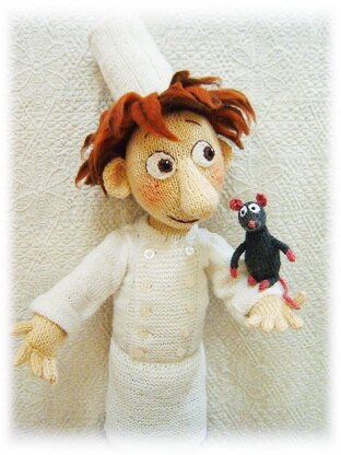 Alfredo from Ratatouille cartoon Knitting pattern by MamaKlaraToys ...