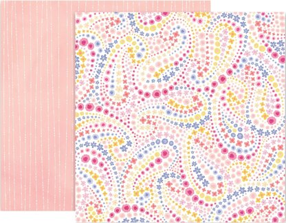 American Crafts Paige Evans Bloom Street Double-Sided Cardstock 12"X12 ...