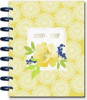 Happy Planner 18-Month Dated Medium Planner 7.75"X9.75" - Pretty Preppy ...