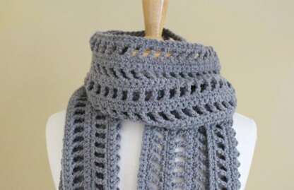 Billie Crochet Scarf Pattern Crochet pattern by Busted Hook | LoveCrafts