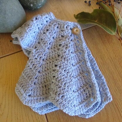 Ripple Baby Cardigan Crochet pattern by Mary Grasia | LoveCrafts