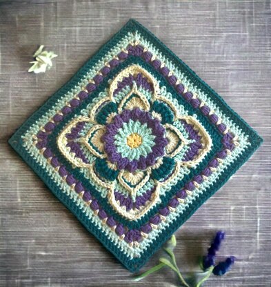 Kinnedy Nichelle Square, a Legacy Square Crochet pattern by A Yarn of Serendipity | LoveCrafts