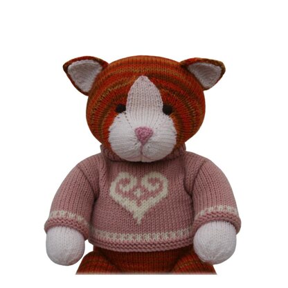 Flower Pinafore Outfit (Knit a Teddy) Knitting pattern by Knitables ...