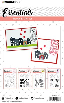 Studio Light Essentials Stamp & Die Set - 588023 | LoveCrafts