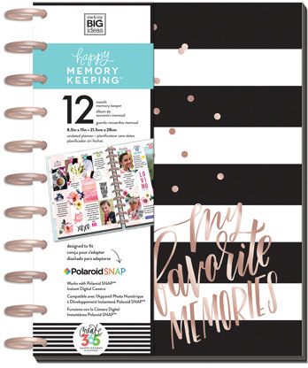 Happy Memory Keeping Undated 12-Month Big Planner - My Favorite ...