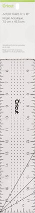 Cricut Acrylic Ruler 3"X18" - Rose | LoveCrafts