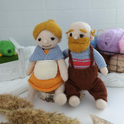Grandpa and Grandma knitting pattern Knitting pattern by ...