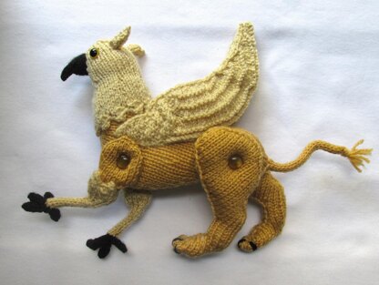 Toy Griffin Knitting pattern by Rian Anderson | LoveCrafts