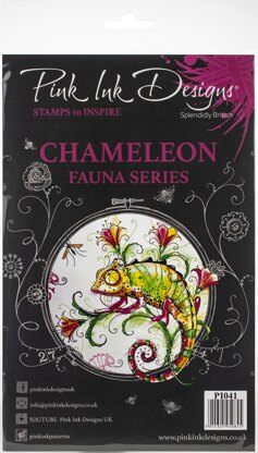 Creative Expressions Pink Ink Designs A5 Clear Stamp Set - Chameleon ...