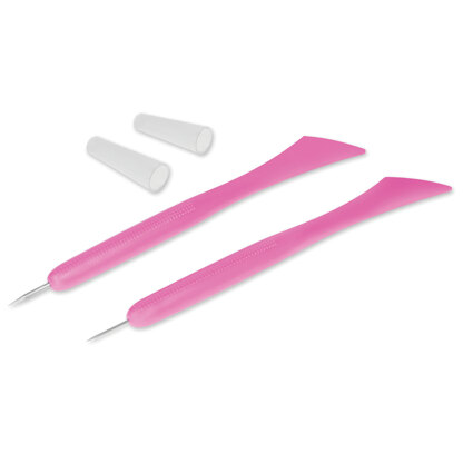 Multicraft Imports Piercing & Scoring Tool Set 2/Pkg - Fine & Medium Point Needles | LoveCrafts