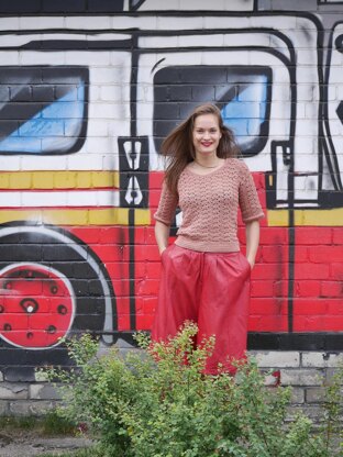 Bruni Top Crochet pattern by Linda Skuja | LoveCrafts
