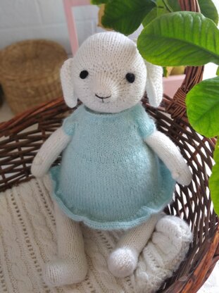 Sheep knitting pattern. Knitted lamb toy Knitting pattern by ...