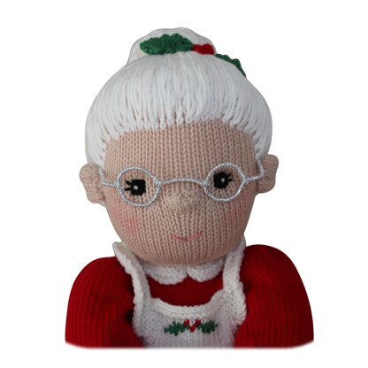 Mrs Claus (Knit a Teddy) Knitting pattern by Knitables | LoveCrafts