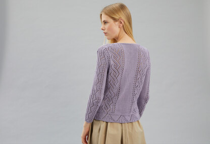 Zarah - Cardigan Knitting Pattern For Women in Debbie Bliss Piper ...