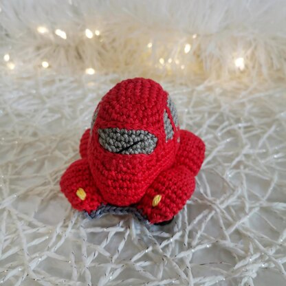 Turbo Red Race Car – Amigurumi Crochet Pattern | LoveCrafts