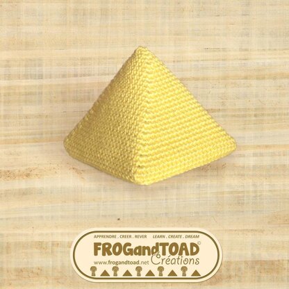 CHIBI Egypt Mummy Pharaoh & Pyramid - Amigurumi Crochet - FROGandTOAD ...