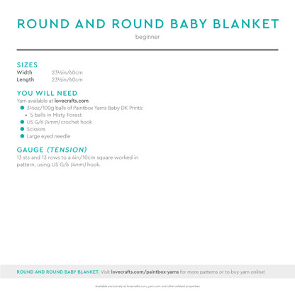 Round and Round Baby Blanket - Free Crochet Pattern For Babies in ...
