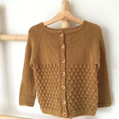 Bubble Stitch Cardigan Knitting pattern by Julie Taylor | LoveCrafts