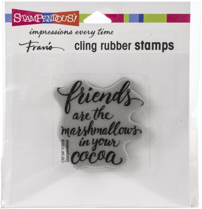 Stampendous Cling Stamp - Marshmallow Friends | LoveCrafts