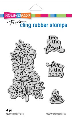 Stampendous Cling Stamp - Daisy Bee | LoveCrafts
