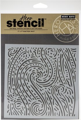 Hero Arts Stencil 6"X6" - Starry Night | LoveCrafts