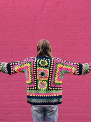 Hexi Crochet Cardi Crochet pattern by Joanne Johncey | LoveCrafts