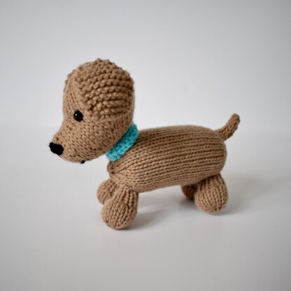 Loyal Puppy Knitting pattern by Amanda Berry | LoveCrafts