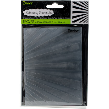 Darice Background Embossing Folder 4.25"X5.75" - Sunrays | LoveCrafts