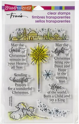 Stampendous Perfectly Clear Stamps - Light & Hope | LoveCrafts