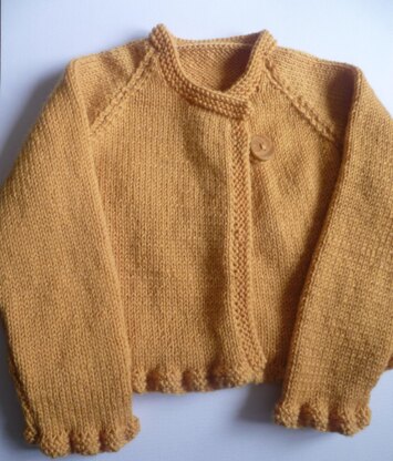 Ruffles Cardigan | LoveCrafts
