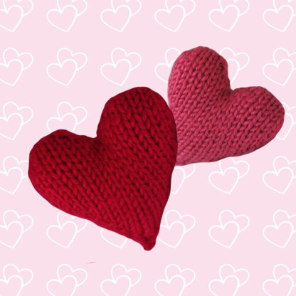 Love Heart Knitting pattern by Amanda Berry | LoveCrafts