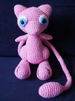 Crochet Pattern for the Pokémon Mew! Crochet pattern by amigoll9 ...