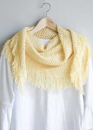 Festival Fringe Scarf PDF Crochet Pattern. Crochet pattern by The ...