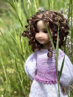 Cozy Embrace Dress for Ruby Red Doll | LoveCrafts