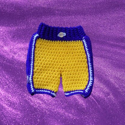 LA Lakers Basketball Outfit Crochet pattern by CraftyStitchaway ...