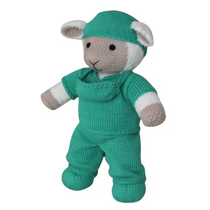Sheep (Knit a Teddy) Knitting pattern by Knitables | LoveCrafts