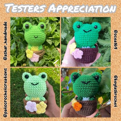 Froggy Plant | LoveCrafts