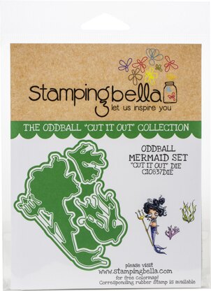 Stamping Bella Cut It Out Dies - Oddball Mermaid Set | LoveCrafts