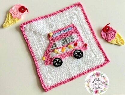 Multi Vehicle Blanket Crochet pattern by Cute Crochet Makes | LoveCrafts