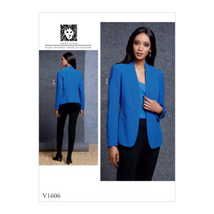 Vogue Misses' Jacket and Pants V1606 - Sewing Pattern | LoveCrafts