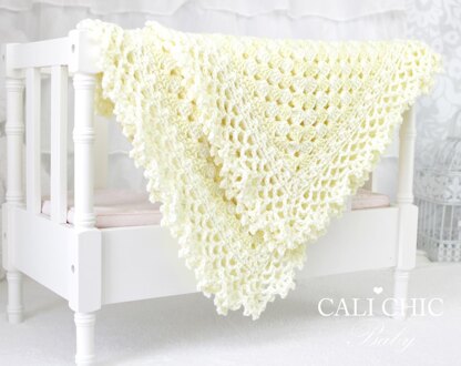 Freesia Baby Blanket #143 Crochet pattern by Cali Chic Baby | LoveCrafts