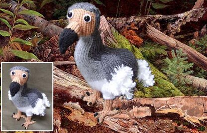 Degulus the Dodo Knitting pattern by Phoenixknits | LoveCrafts