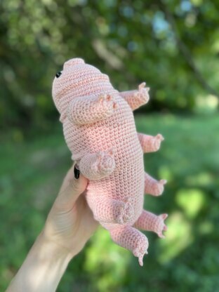 Tardigrade or Water Bear Crochet pattern by Tumannart | LoveCrafts