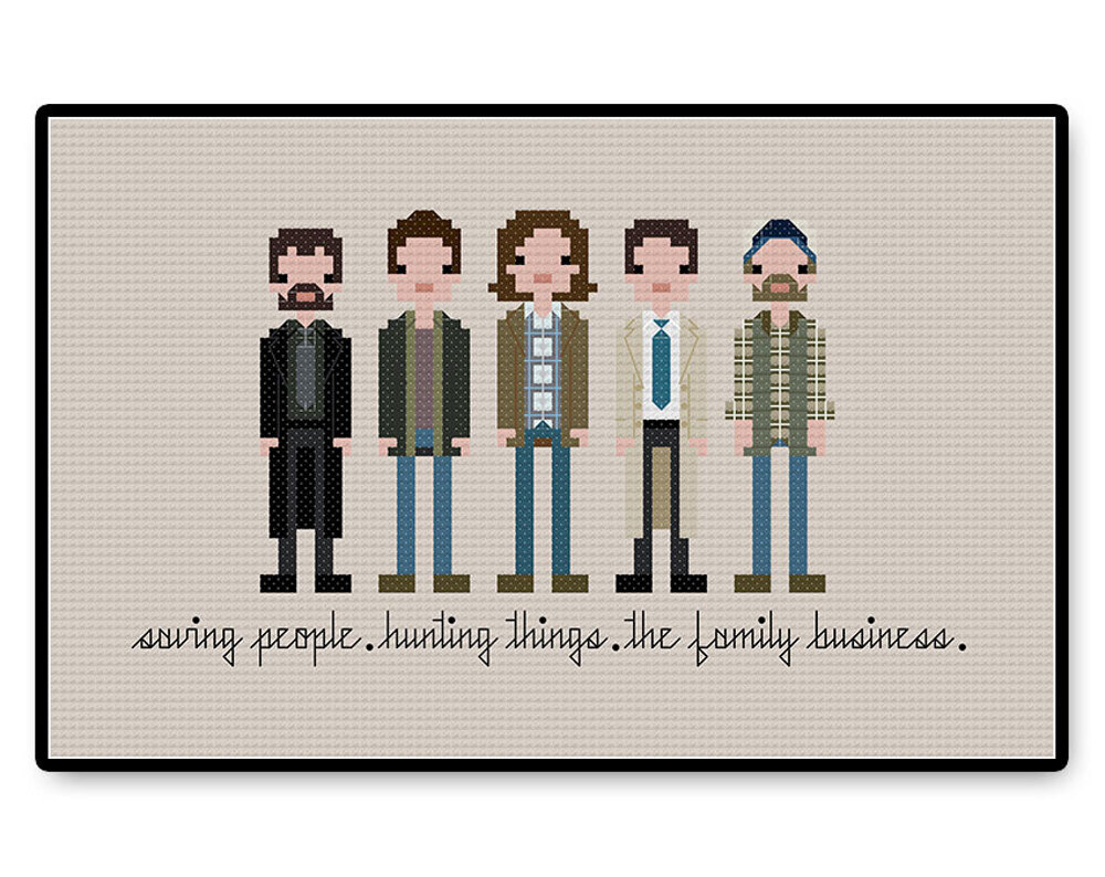 Supernatural Cross Stitch Pattern