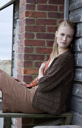 Sag Harbor Cardigan in Tahki Yarns Tara Tweed | Knitting Patterns ...